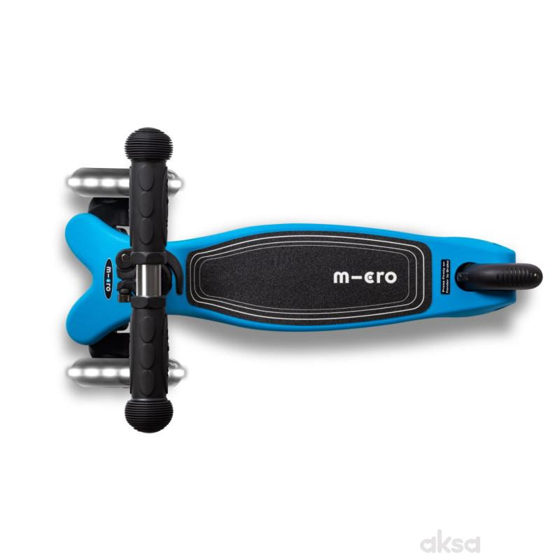 Micro trotinet Mini Deluxe Lite LED plavi