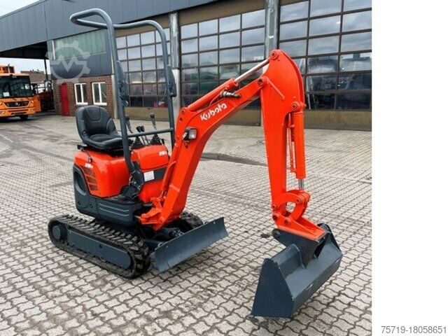 Mini bageri
Kubota Minibagger U 10-3 mit Graben-und Tieflöffel