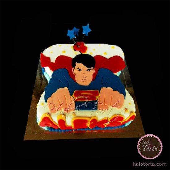 Supermen torta