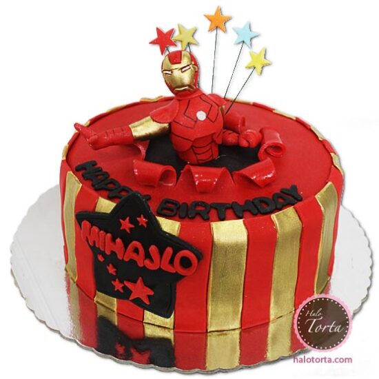 Iron Man torta