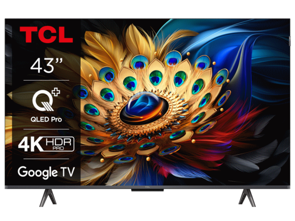 TCL Televizor 43C655 QLED 43'' 4K HDR PRO Google TV