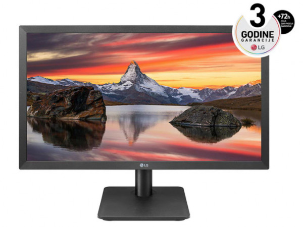 LG Monitor 22MP410P-B 21.5'' VA 1920x1080 75Hz 20ms GtG VGA, HDMI Freesync VESA, crna (22MP410P-B.AEU)