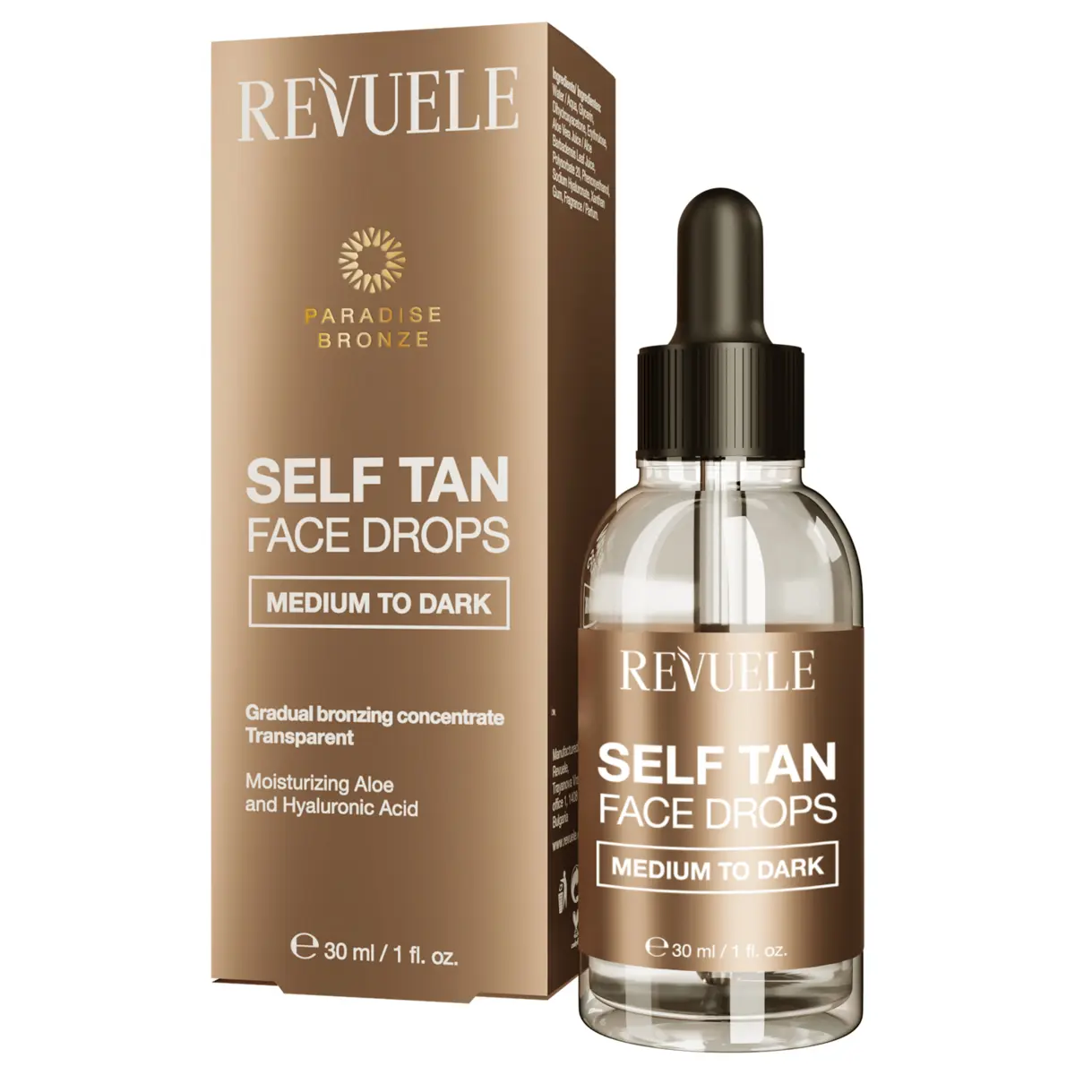 Serum za samopotamnjivanje lica Medium to Dark