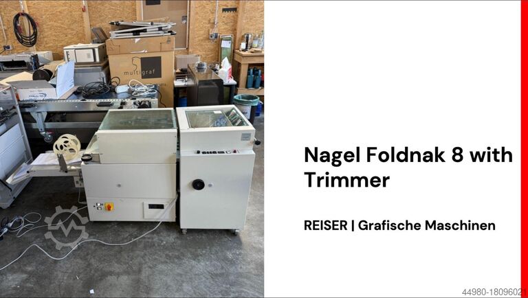 Sistemi konsolidacije
NAGEL Foldnak 8 + Trimmer