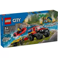 LEGO® City 60412 Vatrogasni Kamion 4x4 S čamcem Za Spasavanje