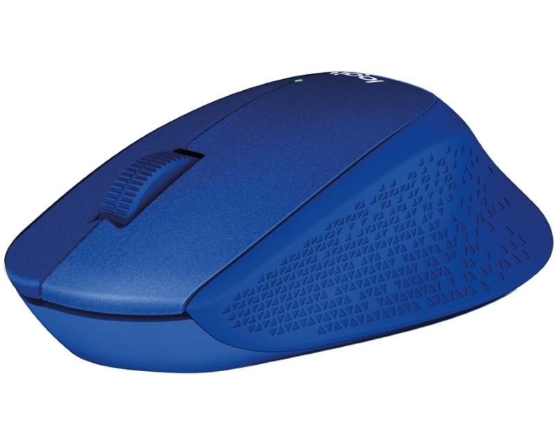 LOGITECH M330 Silent Plus Wireless plavi miš