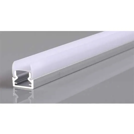 MA1111-A SIVI Aluminijumski profil za LED trake 11x11x2000mm nadgradni sa difuzerom 2m Mitea Lighting