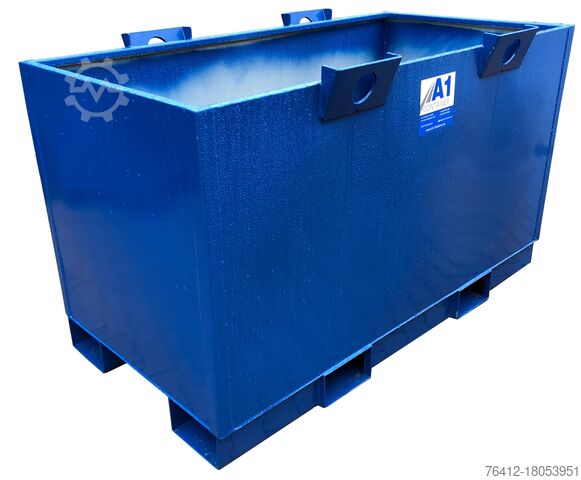 Posude za isporuku
A1 Container Metallbox 2 m³ - stapelbar - RAL 5010 Enzianblau