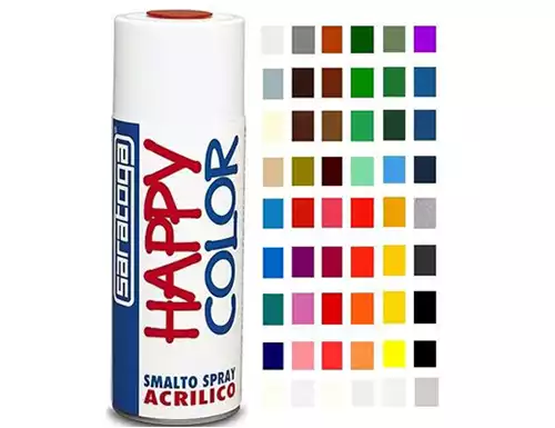 HAPPY COLOR Sprej hc testa di moro cioc.opa. ral 8017