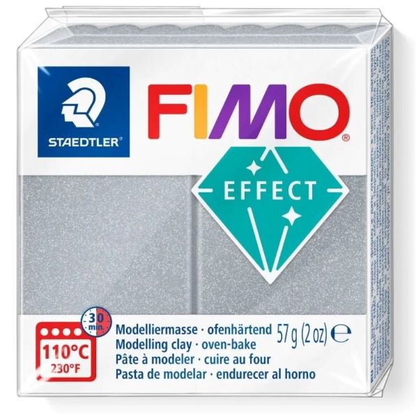 Staedtler FIMO EFFECT METAL SILVER 8020-81