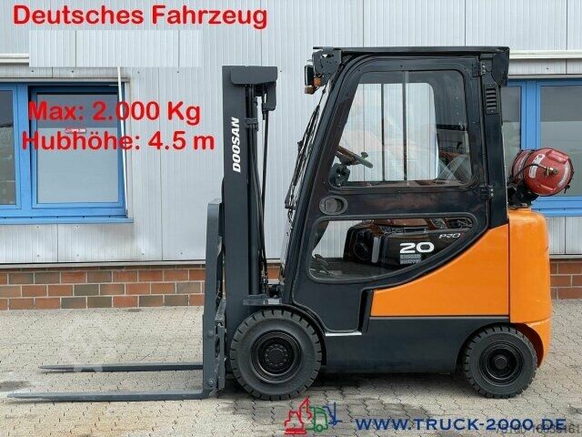 Kamiona
Doosan G20SC-5 Hubhöhe 4.5 m 2000 Kg 4505 h Neue Reifen