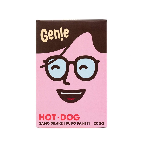 Genie Hot dog 200g Macrobiotic Prom