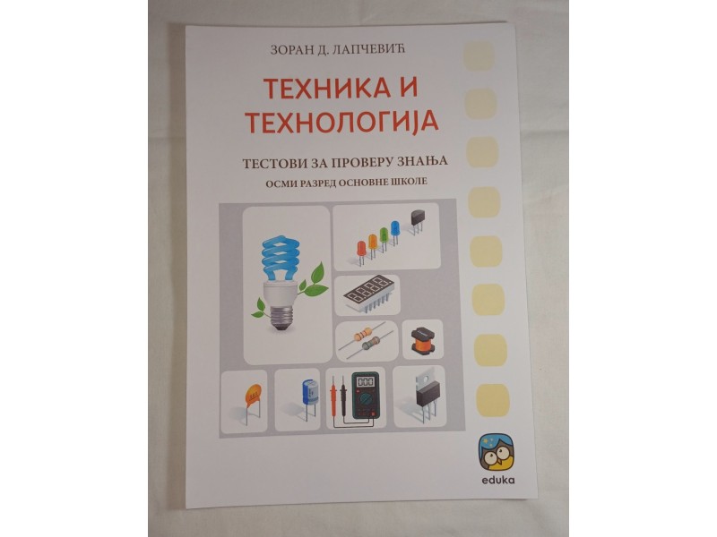 Testovi iz tehnike i tehnologije za 8. razred - EDUKA