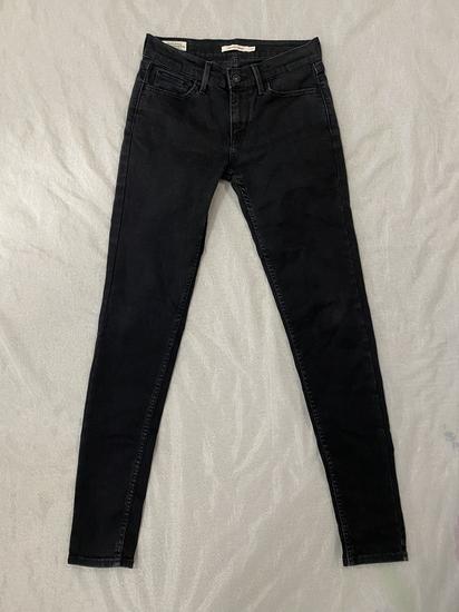 Levis original zenske uske farmerke sive skinny