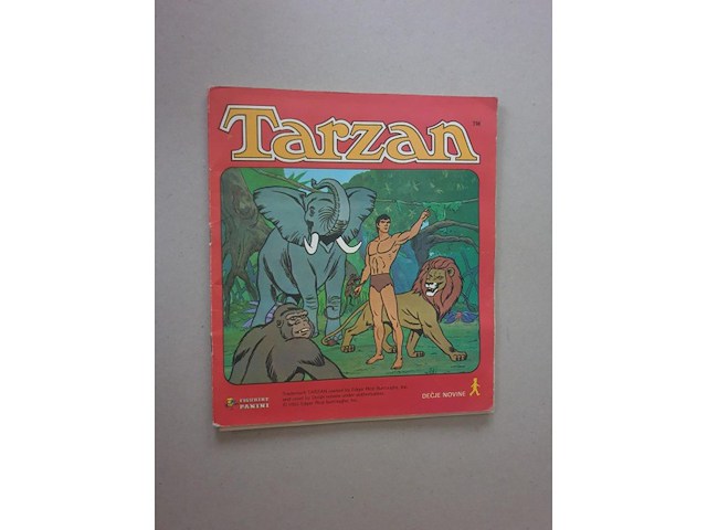 Album - Tarzan - Panini, 99 % Popunjen !!!