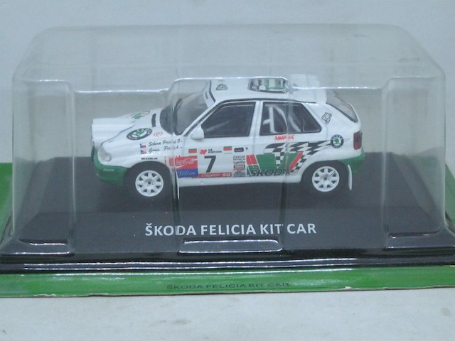 1:43 DeAgostini škoda felicia kit car