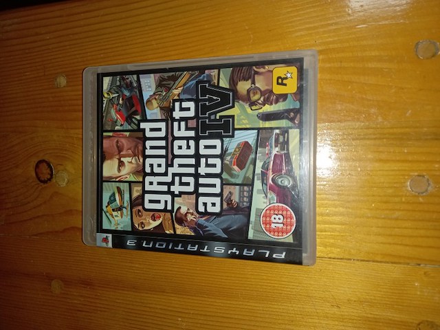 PS3 Grand Theft Auto IV