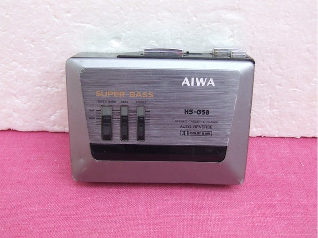 Aiwa HS-G58 vokmen za delove ili opravku HSG58 walkman