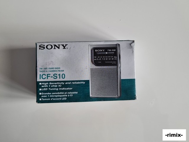 Sony ICF-S10 radio