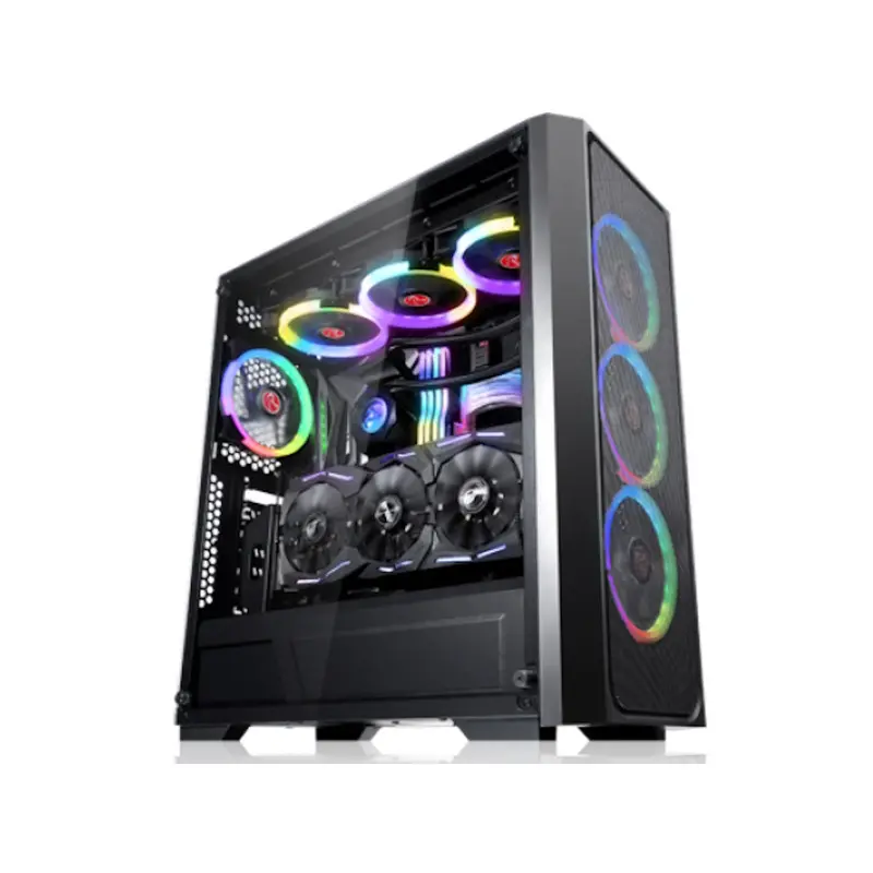 RAIJINTEK Kucište Ponos MS4 Midi Tower/E-ATX,ATX,M-ATX,Mini-ITX/bez napajanja/kaljeno staklo