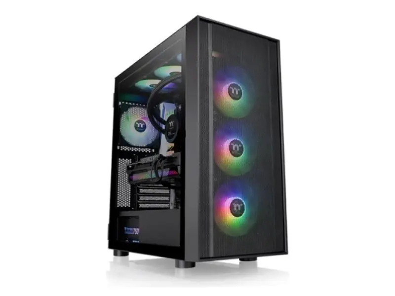 THERMALTAKE CA-1T9-00M1WN-01 Kućište H570 TG ARGB x3 Fan/Black/Glass