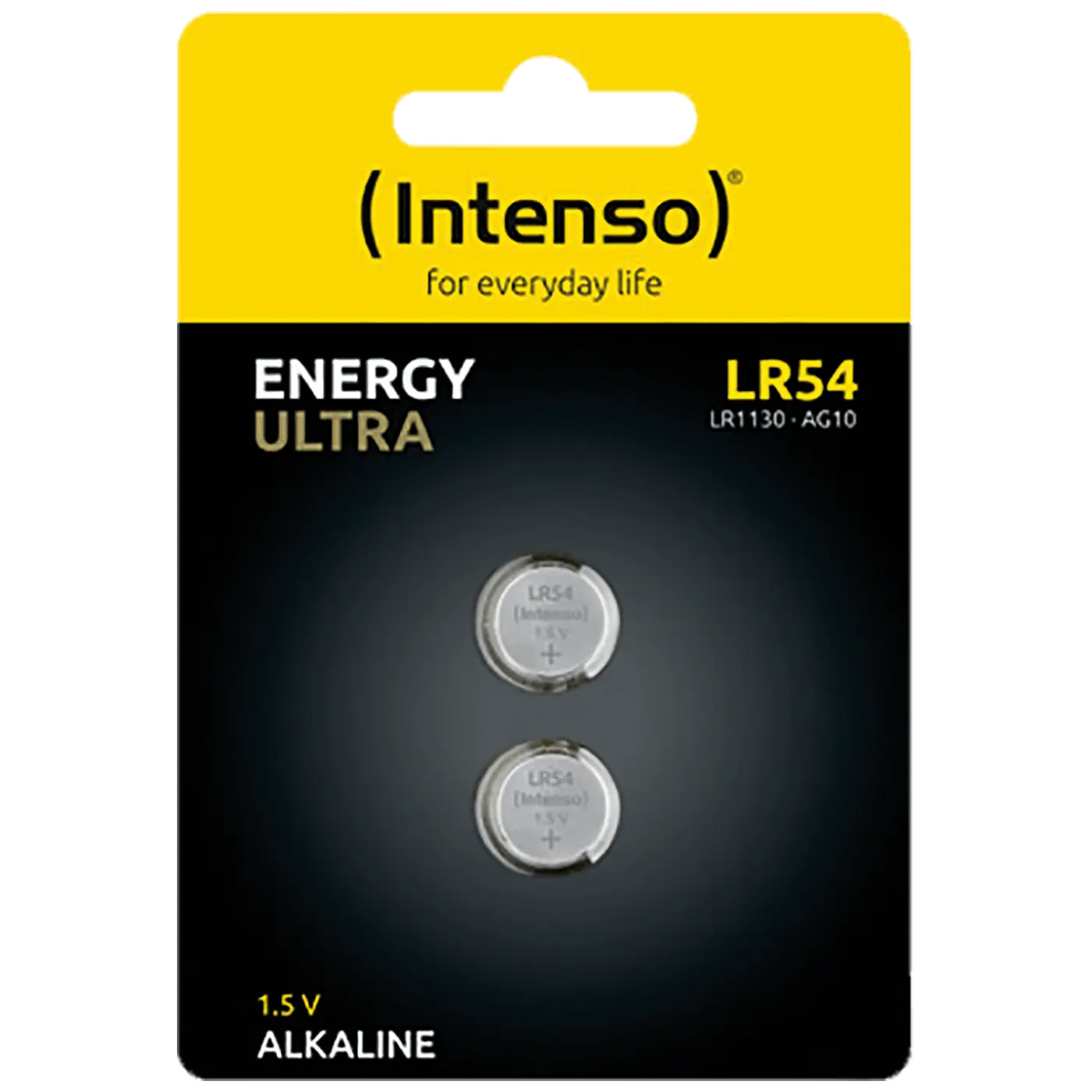 INTENSO Baterija alkalna LR54/2 LR54/2, 1.5V dugmasta, blister, 2 komada