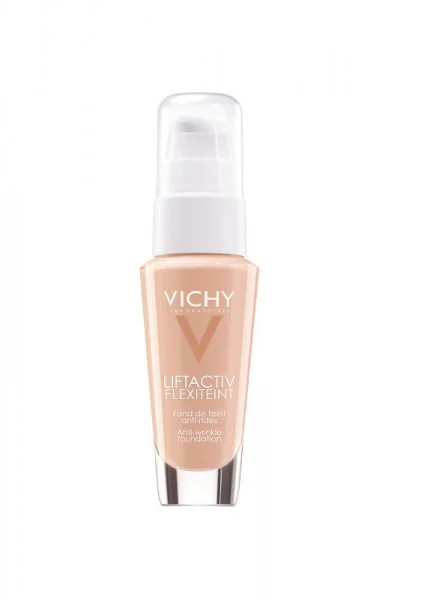 VICHY LIFTACTIV FLEXITEINT Tečni puder protiv bora SPF 20, za sve tipove kože, 30 ml, 45 Gold