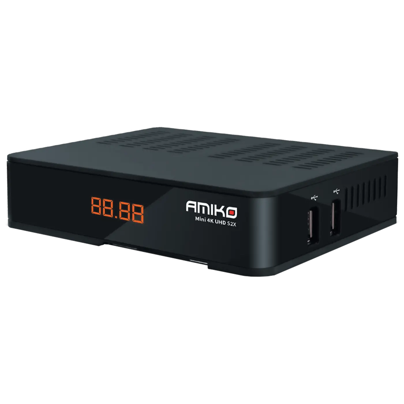 AMIKO Prijemnik satelitski MINI 4K S2X, DVB-S2X, 4K UHD, USB PVR, Ethernet, crni