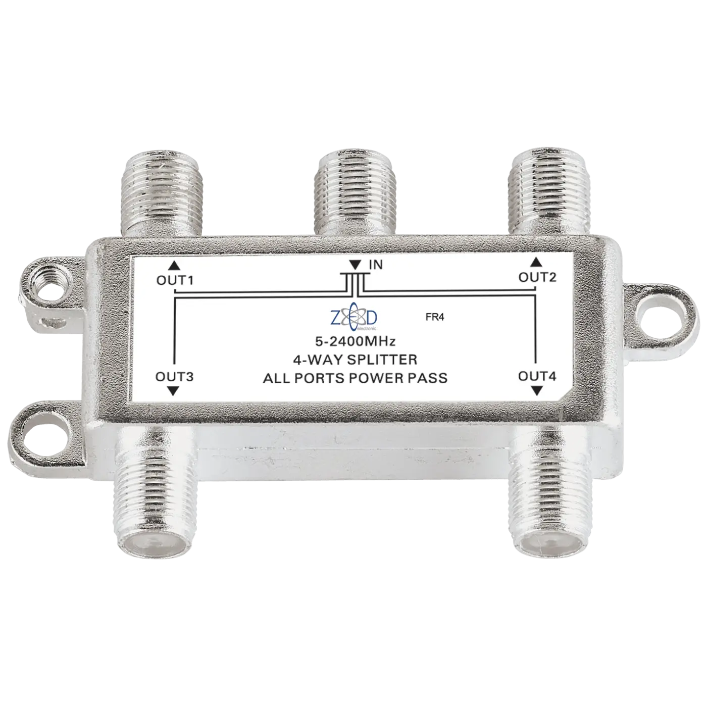 ZED ELECTRONIC Antenski razdelnik FR4, 1 ulaz - 4 izlaza, 5-2400MHz