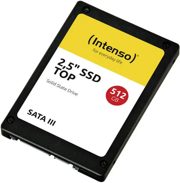 INTENSO SSD Disk 512GB SSD-SATA3-512GB/Top, 2.5", SATA III TOP