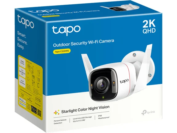 TP-Link Kamera Wi-Fi Tapo Outdoor Security C320WS