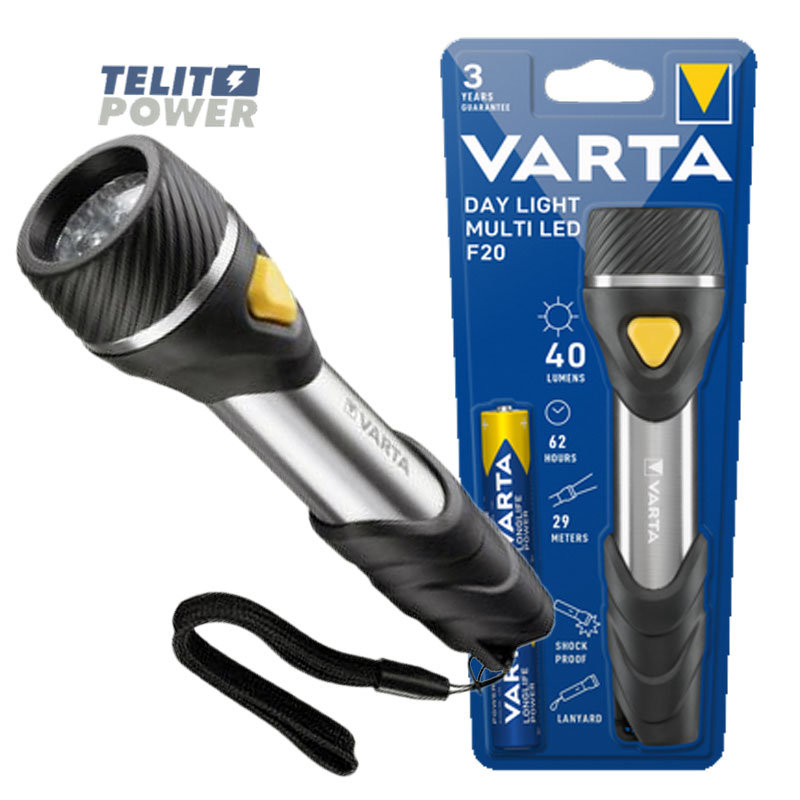 Baterijska lampa F20 Day Light Multi Led VARTA