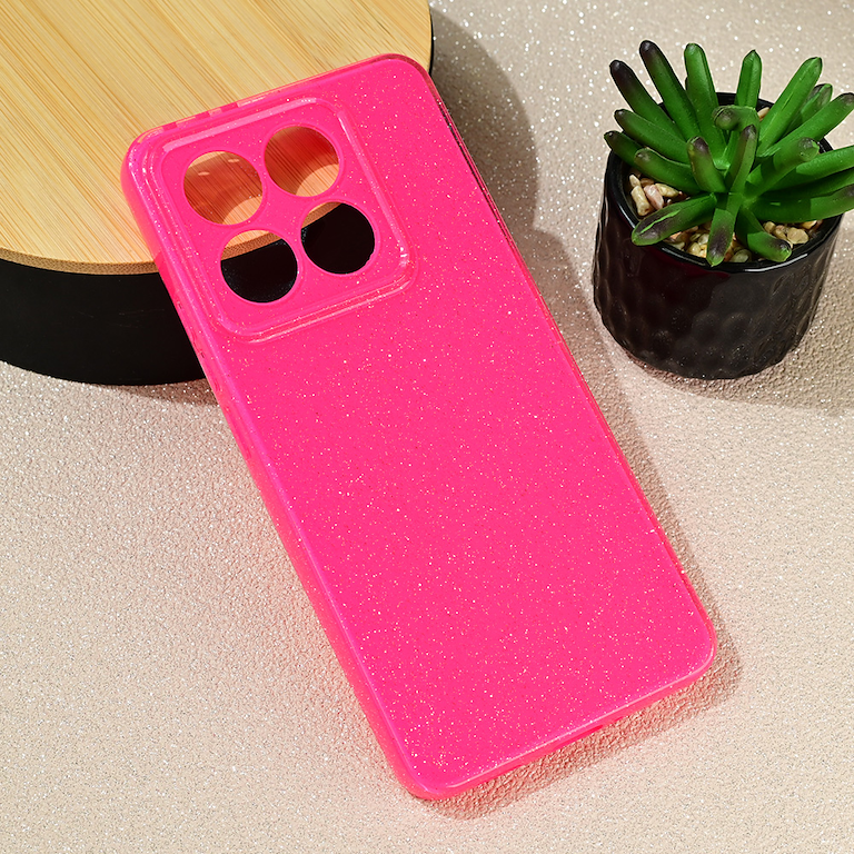 Maska Sparkle Dust za Xiaomi 14T pink