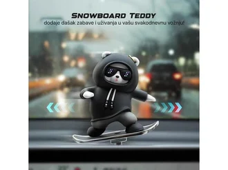 Auto igračka JWD Snowboard Teddy