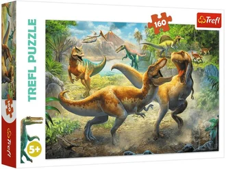 Trefl Puzzle 160 delova Tyrannosaurs