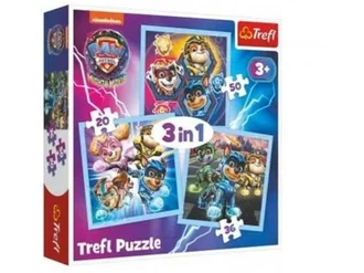 Trefl Puzzle 3 u 1 Patrolne šape