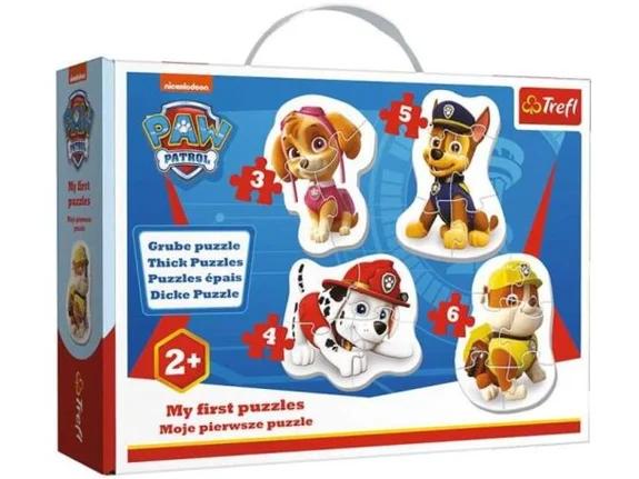 Trefl Moja prva puzla Patrolne šape
