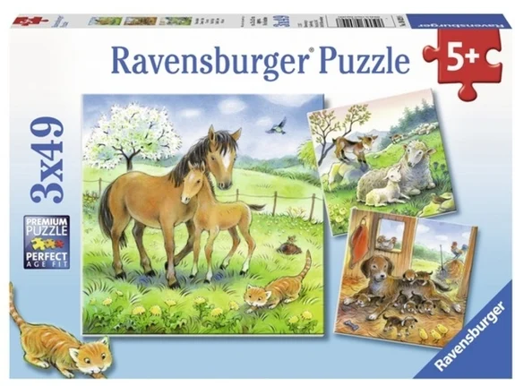Ravensburger puzzle (slagalice) - Vreme je za mazenje RA08029