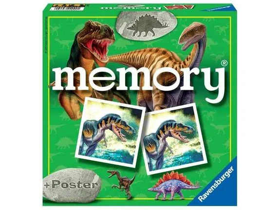 Ravensburger društvena igra - Dinosaurus memorija