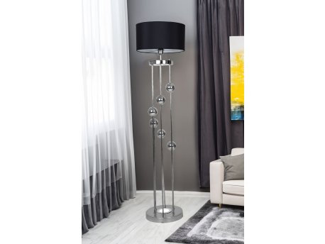 OPVIQ Podna lampa Clichy Black Chrome