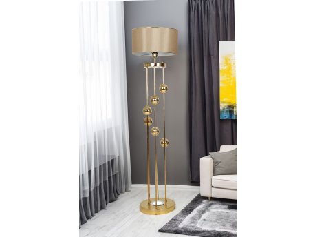 OPVIQ Podna lampa Clichy Mataro Gold Mink