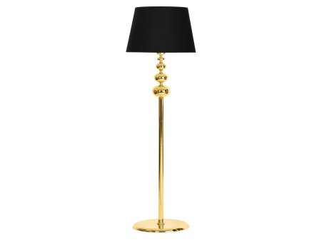 OPVIQ Podna lampa Vega 3 Black Gold