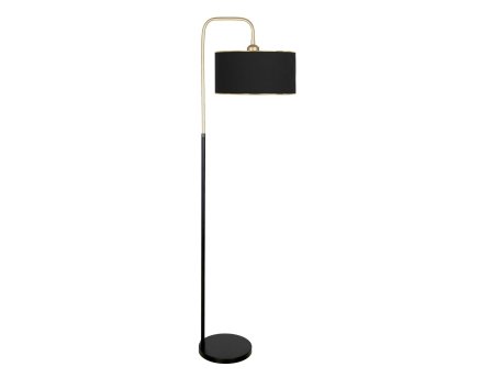 OPVIQ Podna lampa Potenza Gold Black