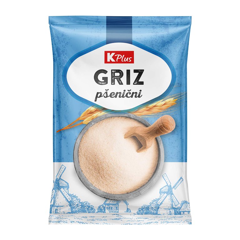 K plus griz pšenični 400g k plus