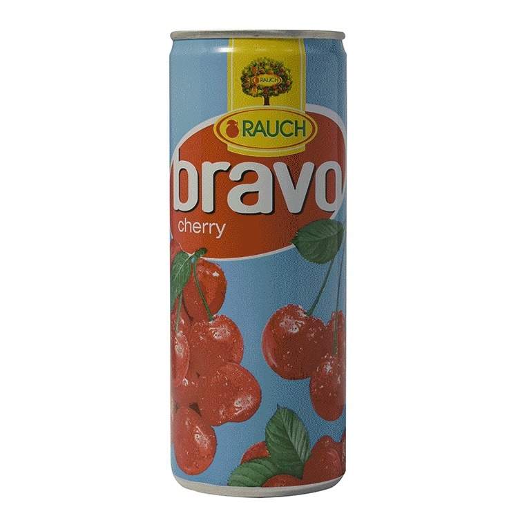 Bravo nektar lim cherry 0,25l rauch bravo