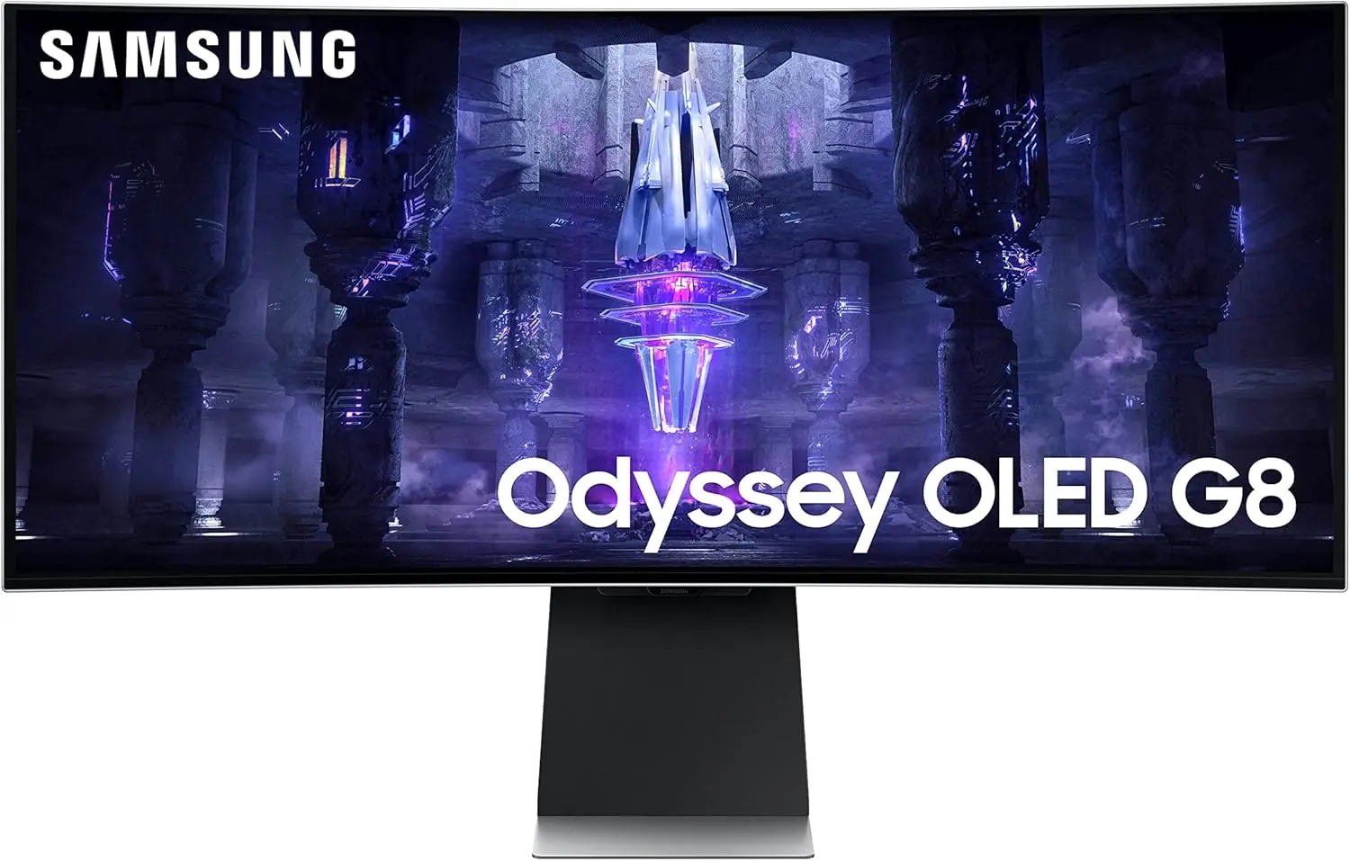 Samsung gejming monitor LS34DG850SUXDU 34"/OLED,21:9,zakrivljen/3440x1440/175Hz/0,03ms GtG/HDMI,DP,USB/crna