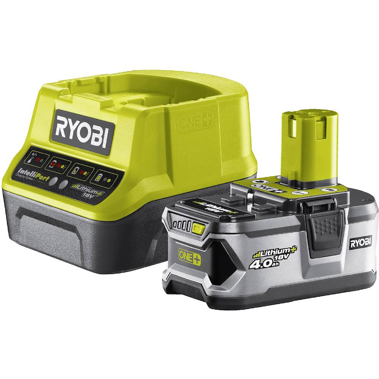 Ryobi – Set baterija 4.0Ah i punjač 18, RC18120-140X – 5133005091