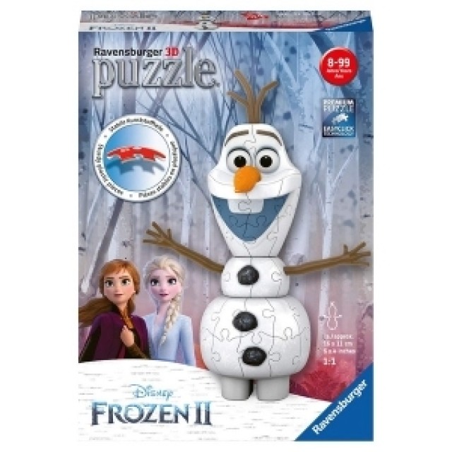 RAVENSBURGER PUZZLE 3D FROZEN OLAF RA11157