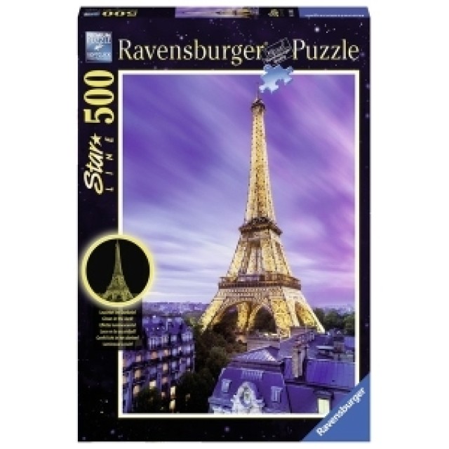 RAVENSBURGER PUZZLE AJFELOVA KULA NOCU 14898