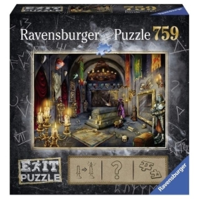 RAVENSBURGER PUZZLE VAMPIRSKI ZAMAK 19955